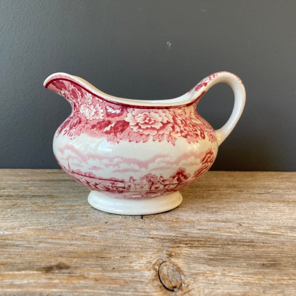 Red Transferware - Etsy