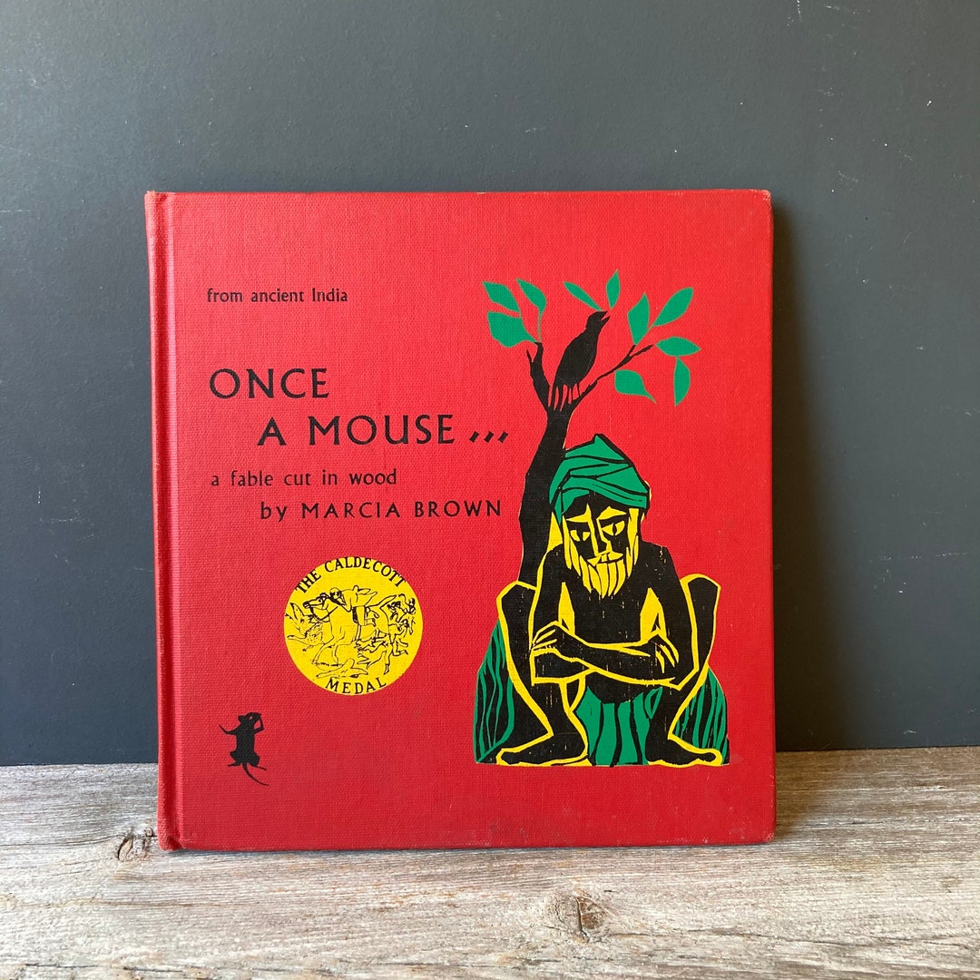 1961 Once a Mouse by Marcia Brown - Etsy