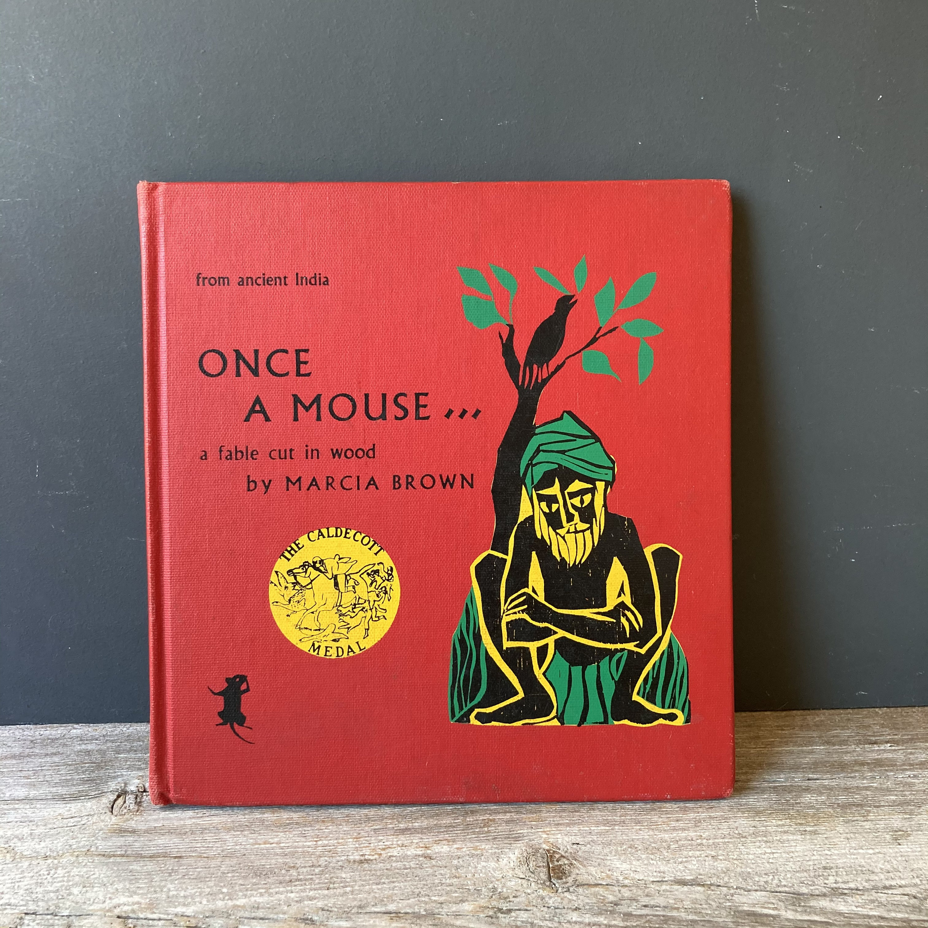1961 Once a Mouse by Marcia Brown - Etsy