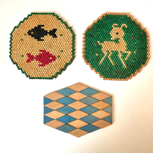 Beaded Trivet - Etsy