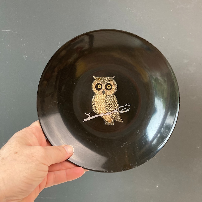 Couroc Monterey California Bowl Owl Couroc Bowl - Etsy