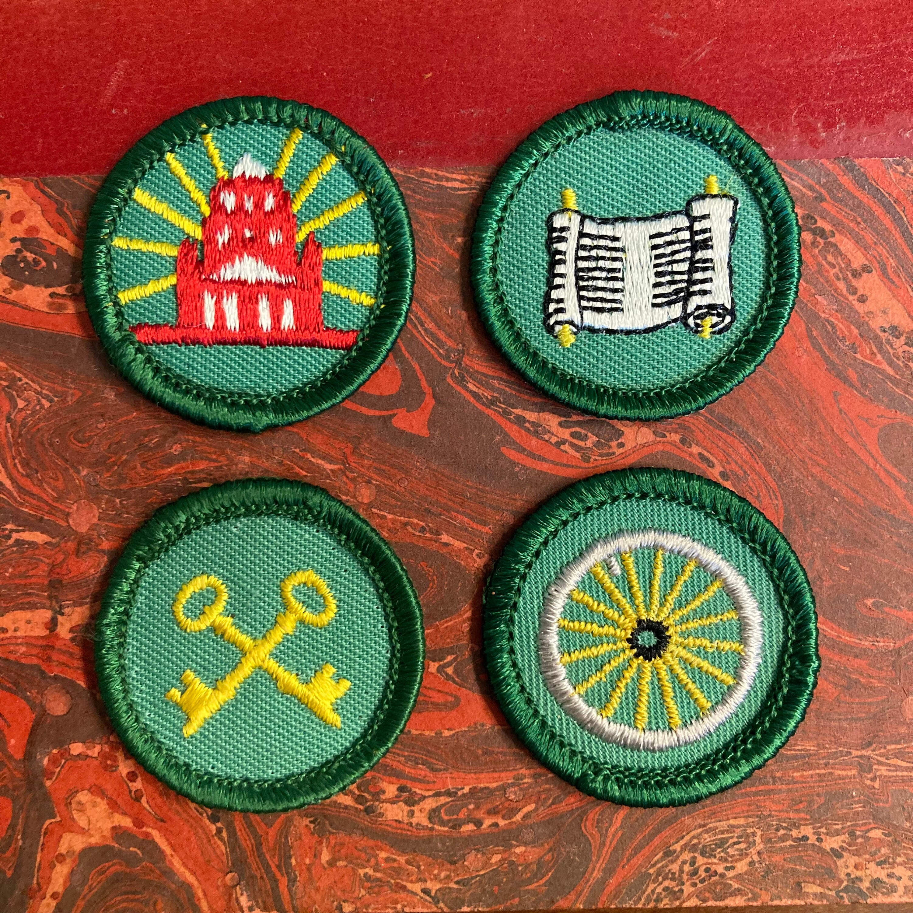 Vintage Girl Scout Badges - Singles - Etsy