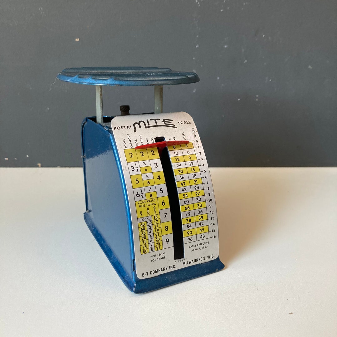 Postal Scale From Milwaukee - Blue Scale - Etsy