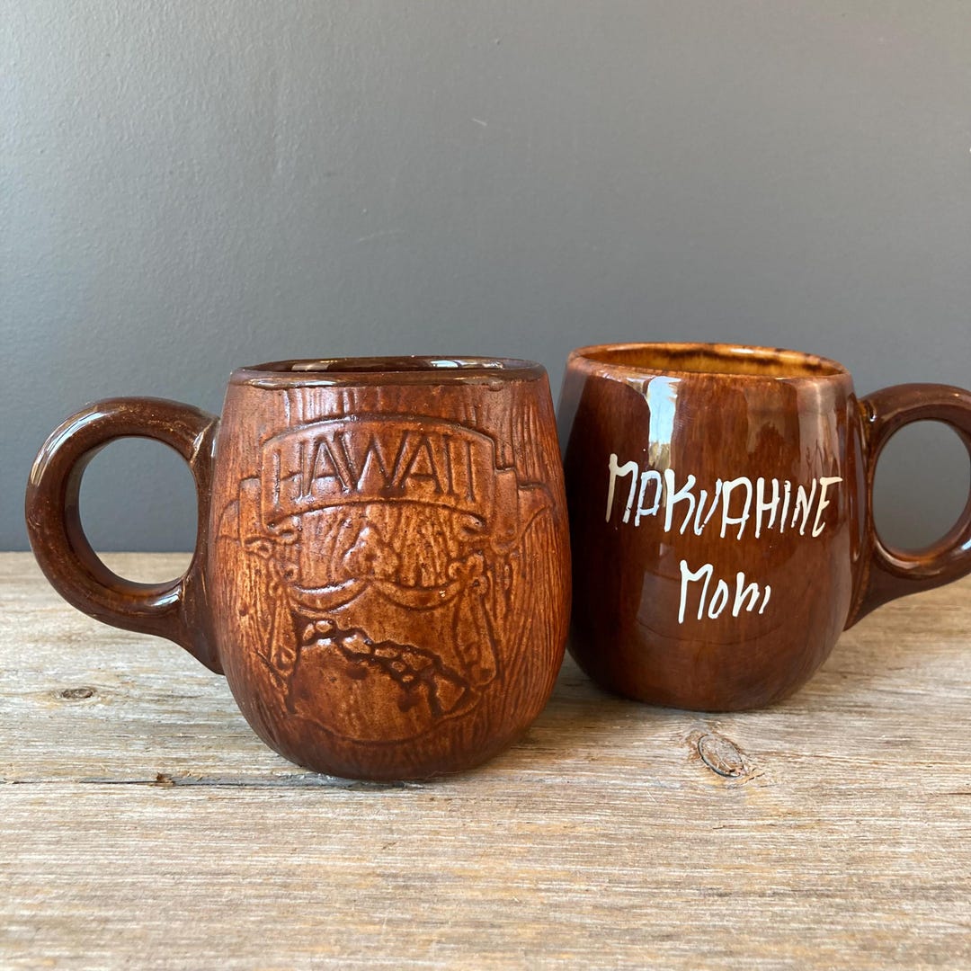 Vintage Mom Mug - Vintage Dad Mug - Hawaii Makuahine Mug - Hawaii ...