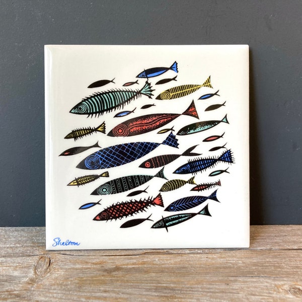 Fish Tile - Etsy