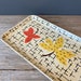Vintage Paper Mache Tray - Made in Japan Fall Leaves Pattern Tray - Etsy