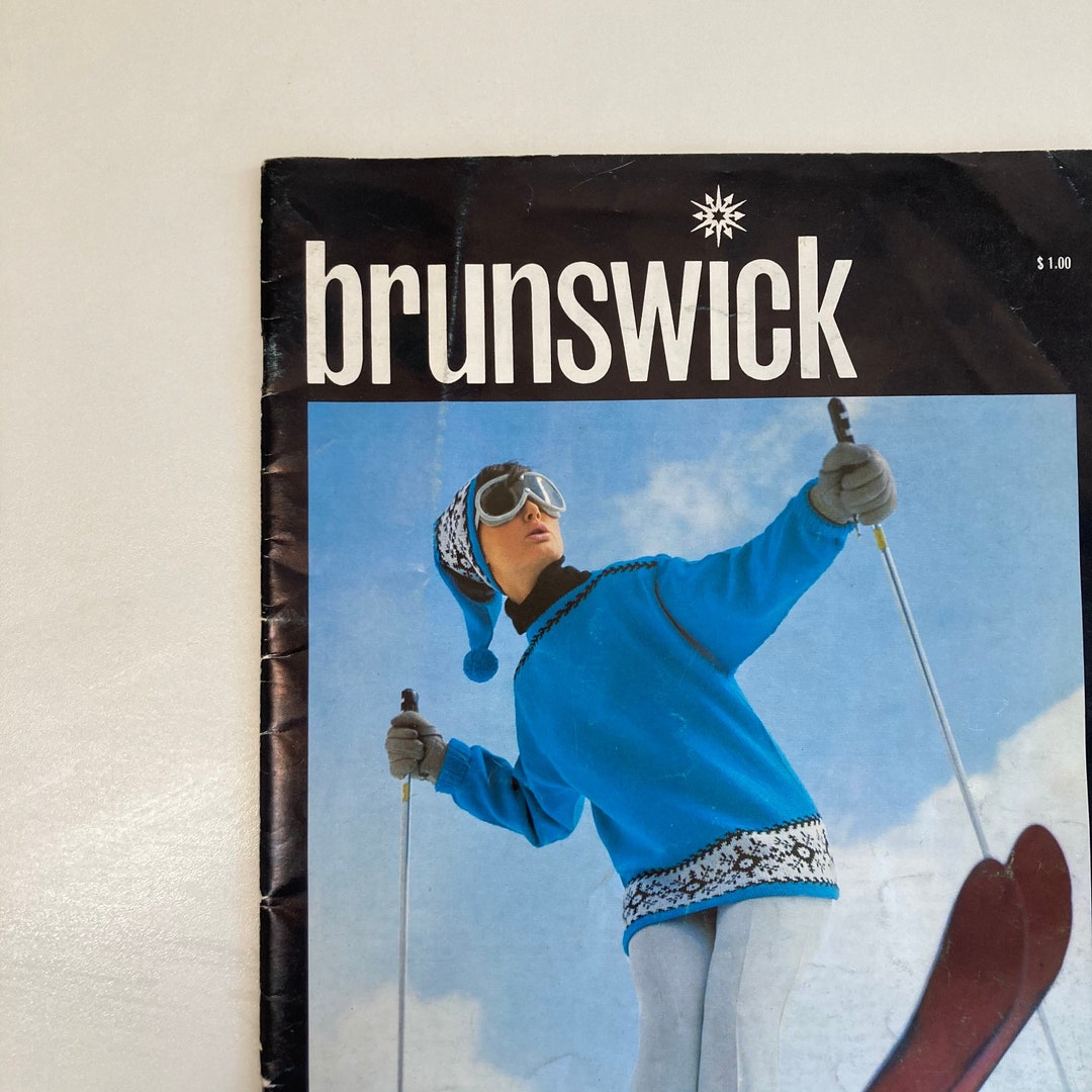 1968 Brunswick Knitting Book - Nordic Sweater Patterns - Etsy