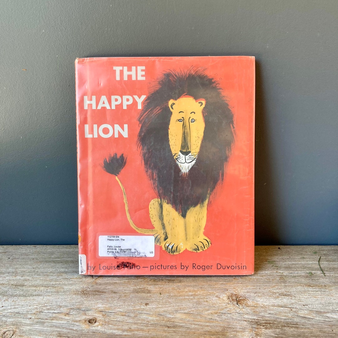1954 the Happy Lion by Louise Fatio - Etsy
