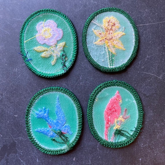 1960s and 1970s Girl Scout Troop Crest Badges - Singl… - Gem