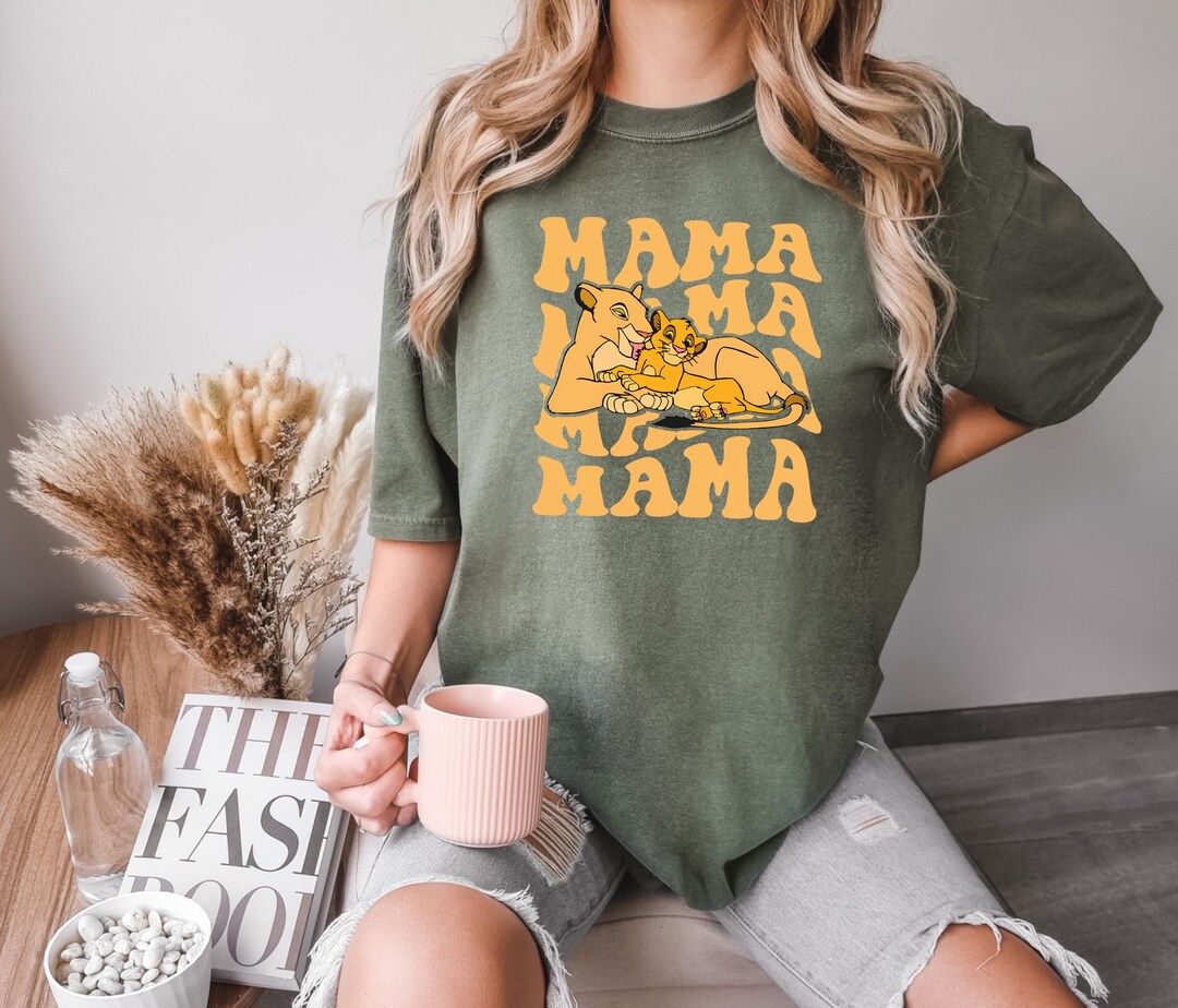 Comfort Colors Lion King Sarabi Mama Shirt, Disney Mama Sweatshirt ...