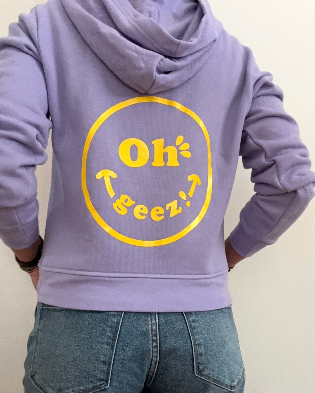 Oh Geez! Design Smiley Women's Hoodie - Oh Geez! Smiley Face Wink Women ...