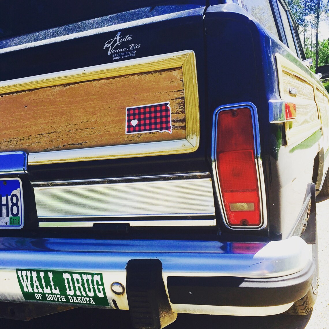 South Dakota Sticker So Dak Retro Sticker South Dakota | Etsy