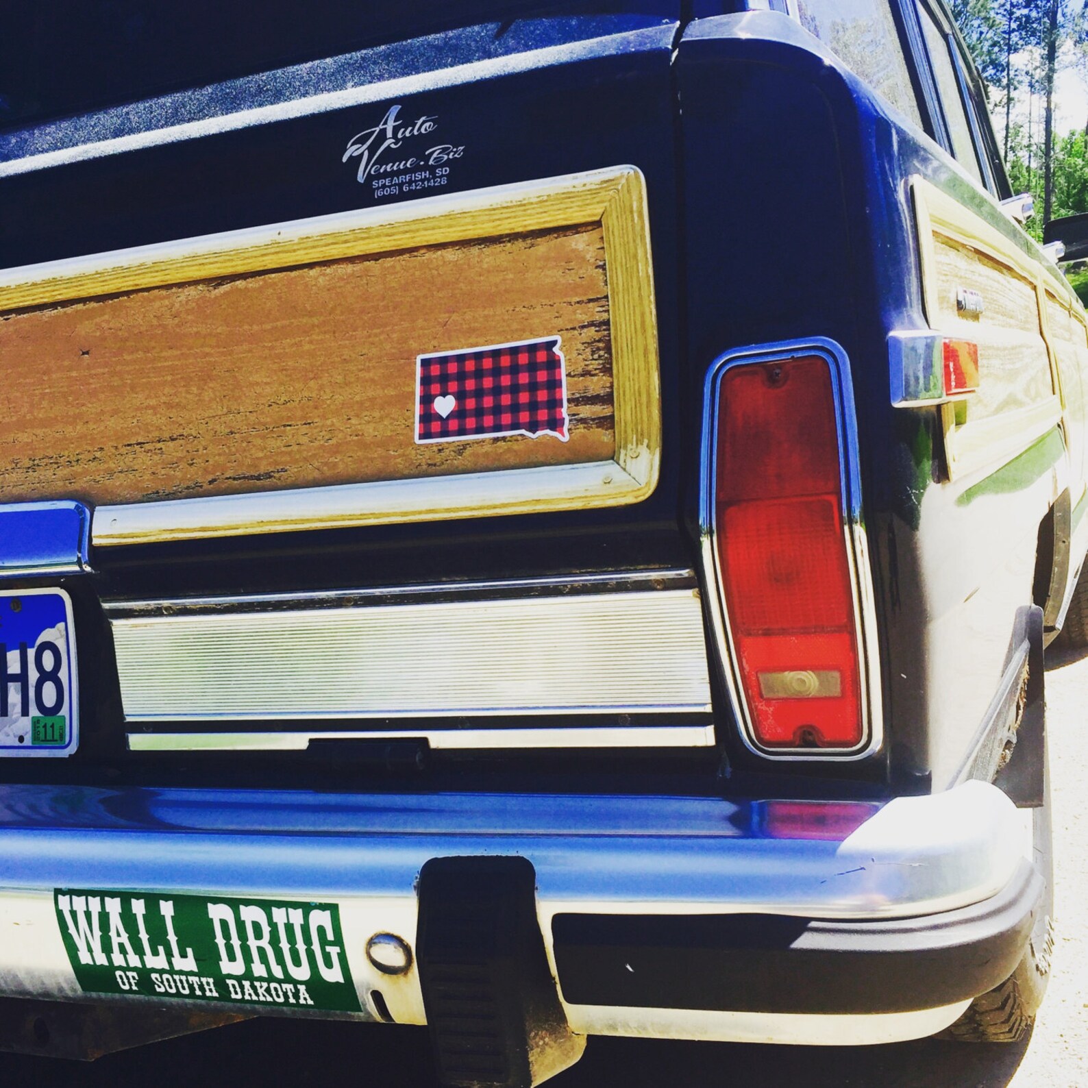 Minnesota Love Sticker Minnesota Flannel Bumper Sticker - Etsy