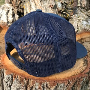 South Dakota Trucker Cap Navy SD Sunny Retro Snapback Trucker Hat South ...