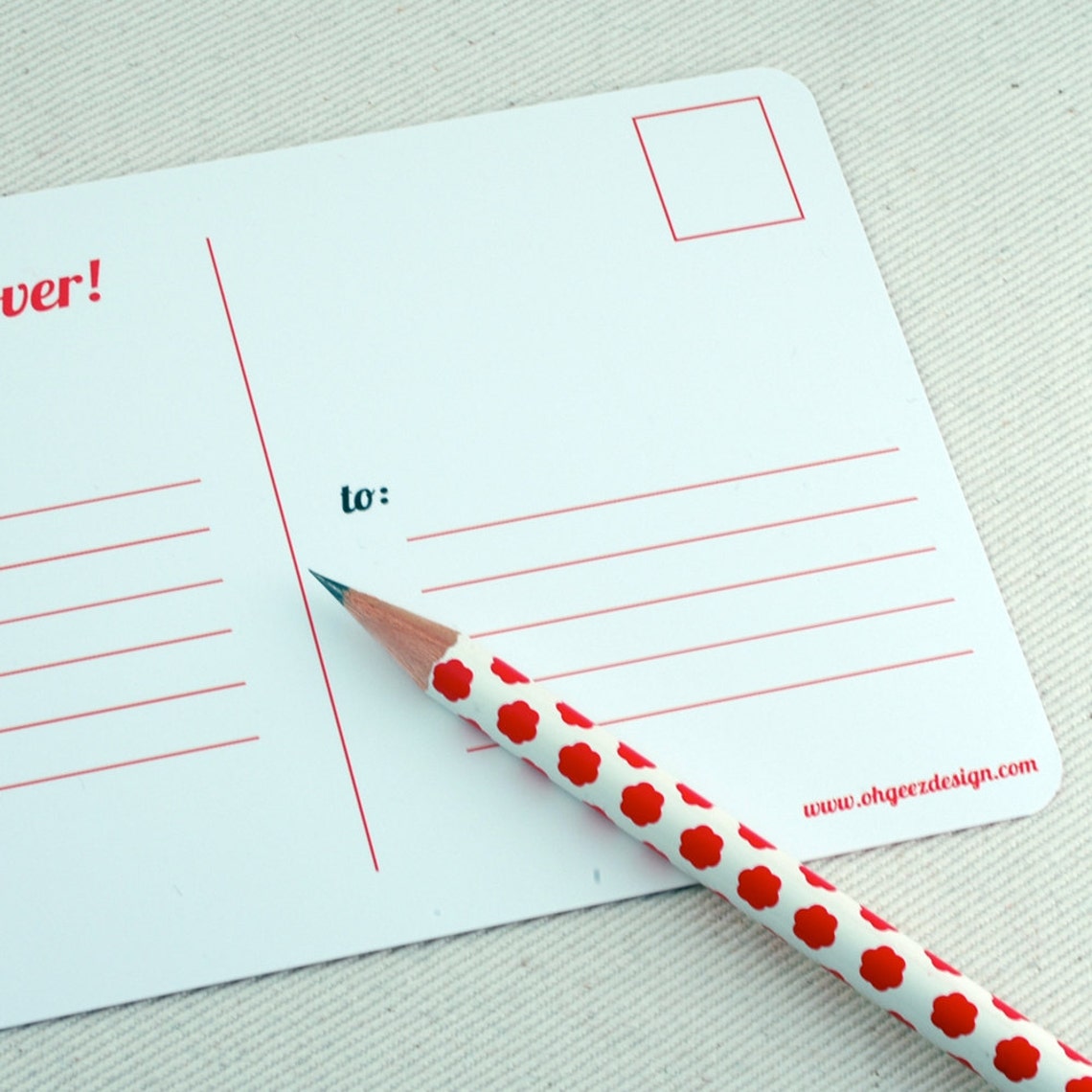 Dinner Party Invitations Postcard Set Kiss the Cook Set of | Etsy