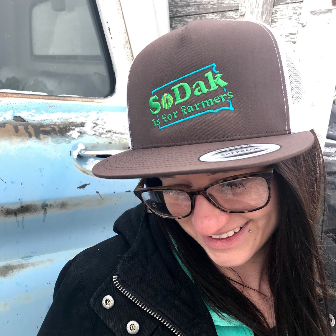 Sodak is for Farmers Flatbill Cap Sodak South Dakota is for | Etsy