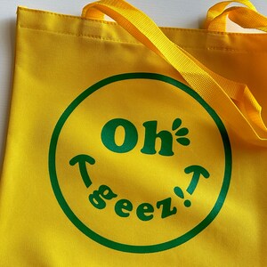 Oh Geez! Design Smiley Tote Bag - Smiley Face Tote - Oh Geez! Smiley ...