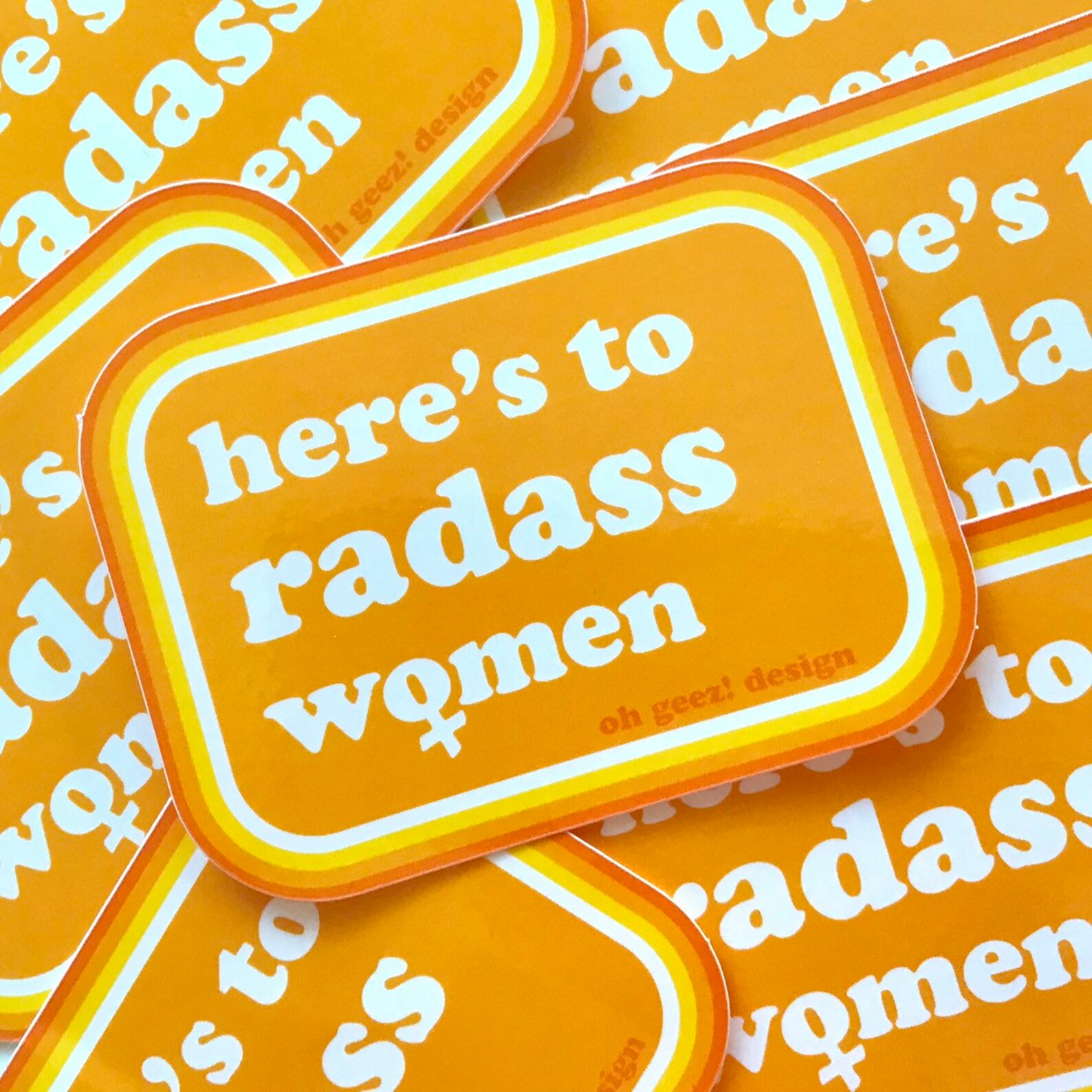 Radass Women Sticker Radass Women Decal Bumper Sticker - Etsy