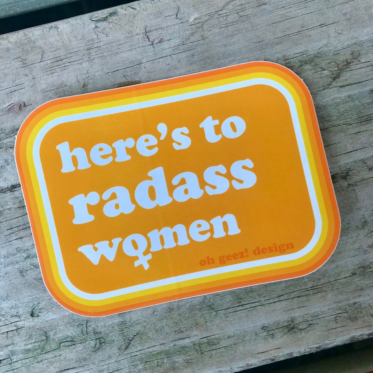 Radass Women Sticker Radass Women Decal Bumper Sticker | Etsy