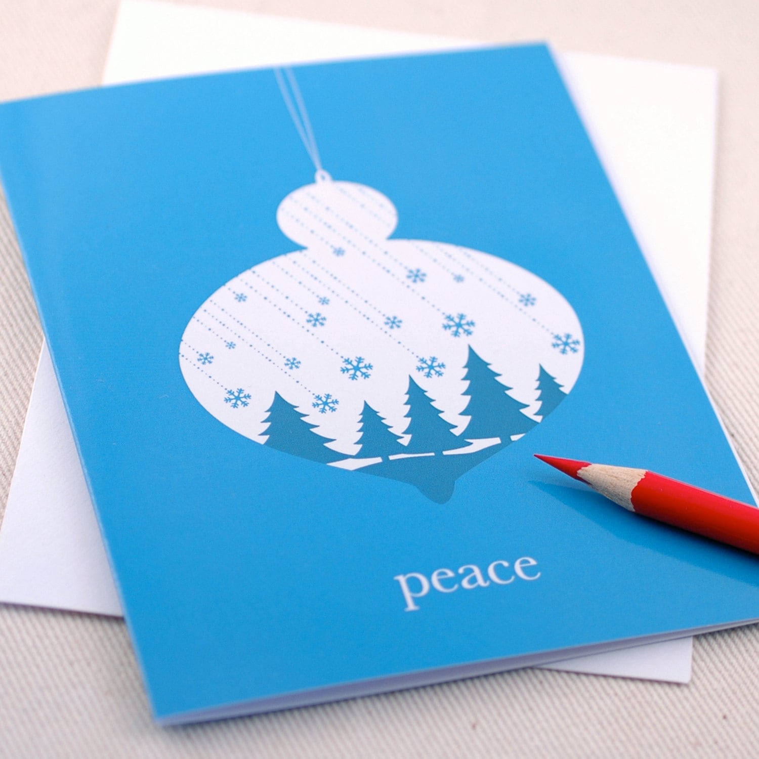 Christmas Cards Peace Holiday Greeting Cards - Etsy