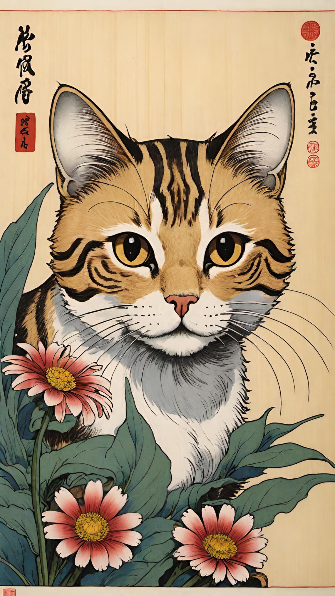 Five Cat Zen Posters digital Download - Etsy