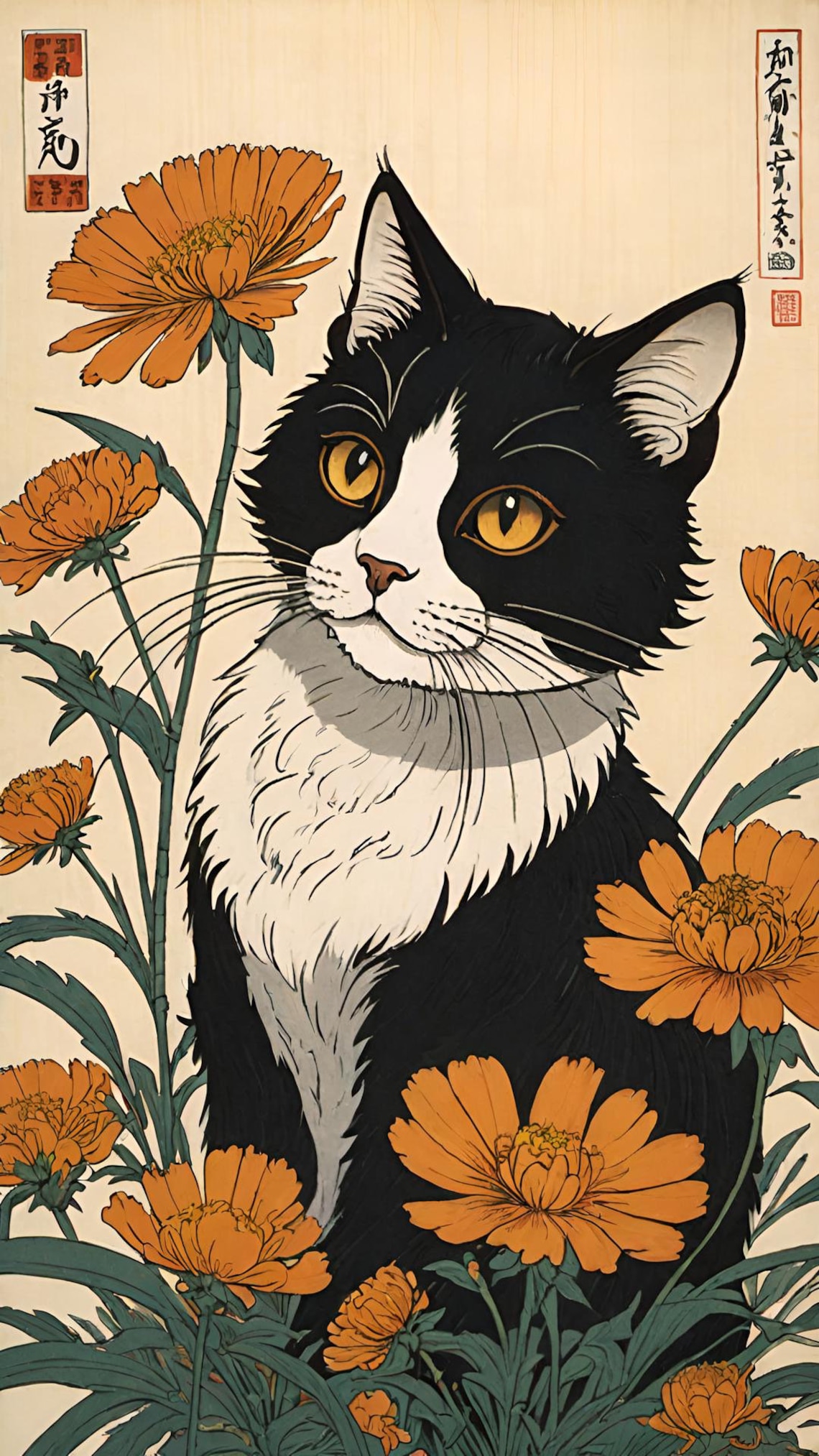 Five Cat Zen Posters digital Download - Etsy