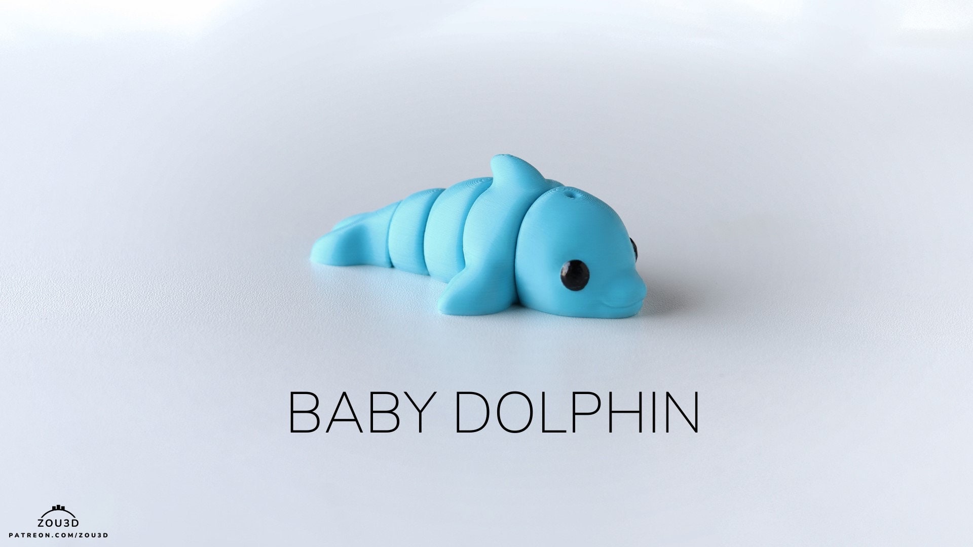 Dolphin Articulating Fidget Toy - 3D Printed - Etsy