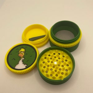 Homer Stoner Herb Grinder Simpsons - Etsy