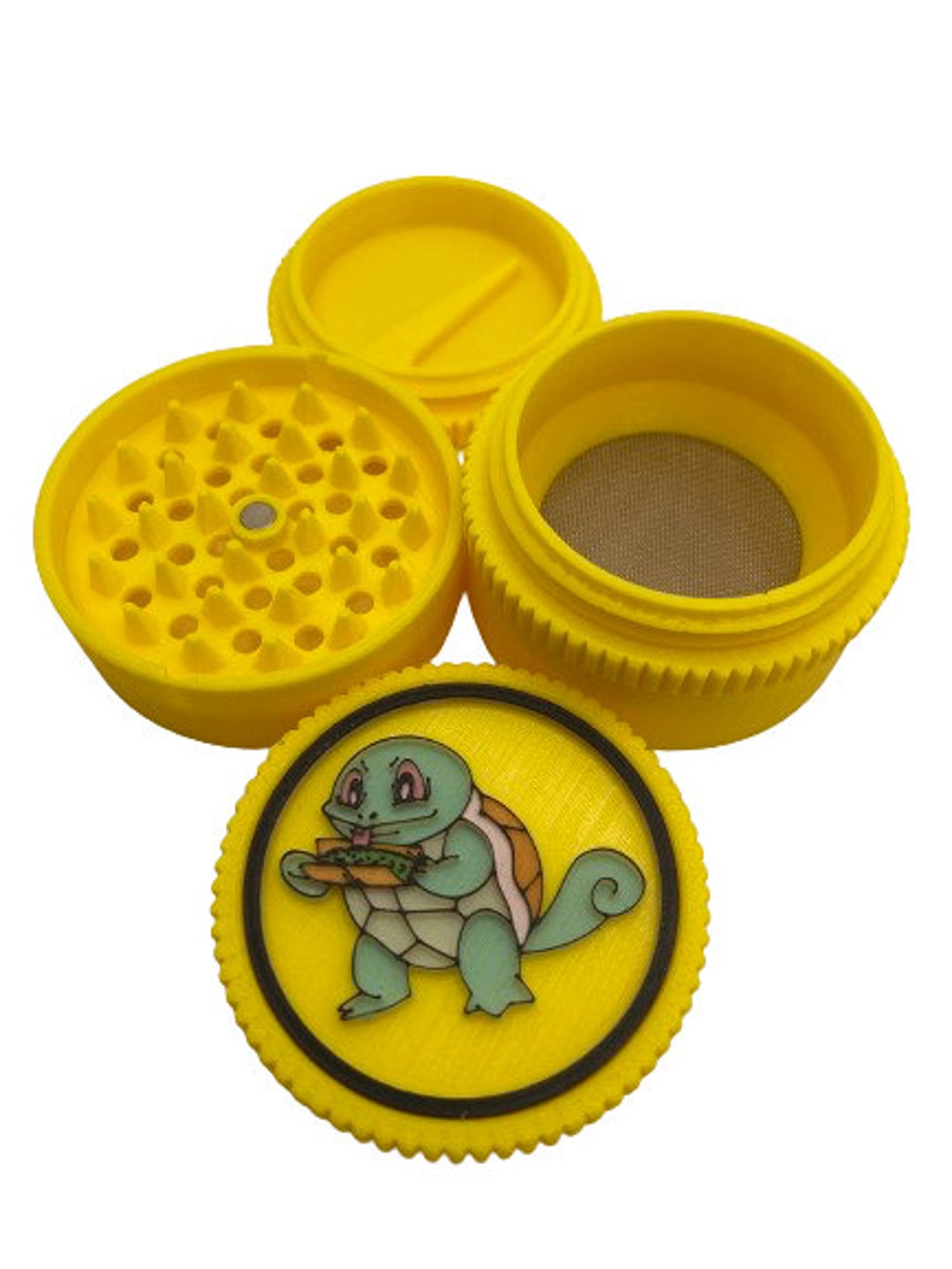 Stoner Squirtle Pokémon Herb Grinder - Etsy
