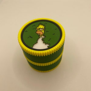 Homer Stoner Herb Grinder Simpsons - Etsy