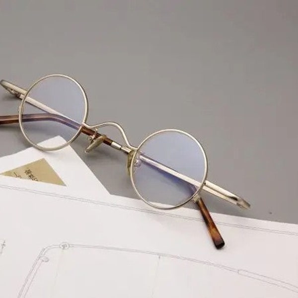 Small Round Glasses - Etsy