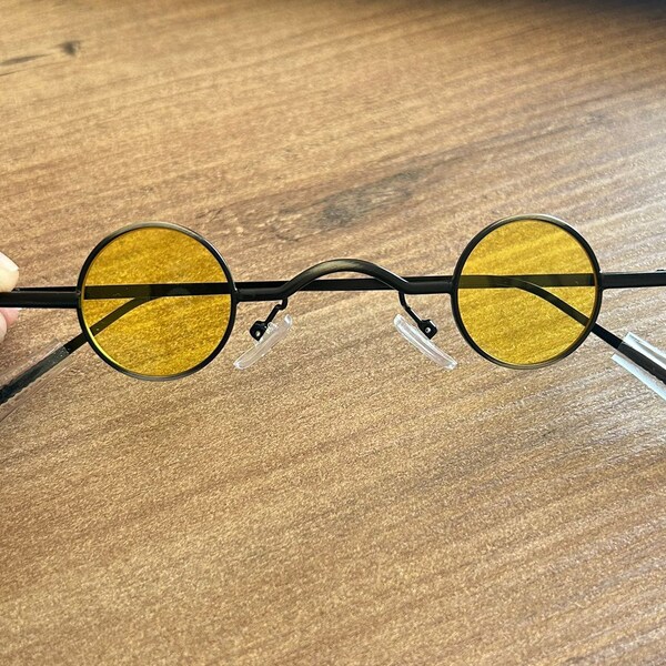 Small Round Glasses - Etsy