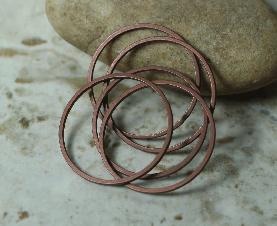 Antique Copper O Ring Connector Size 14mm, 18mm, 20mm, 24mm, 30mm, 36mm ...