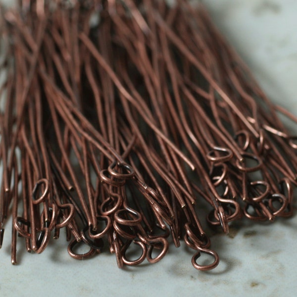 Antique Copper Pin - Etsy