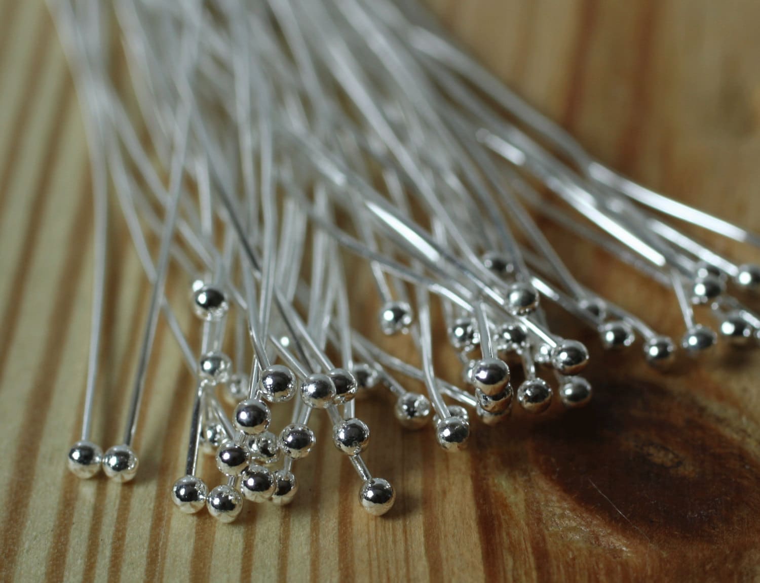 Ball 2mm Pin 60mm Long 22g Thick Select Your Color and - Etsy