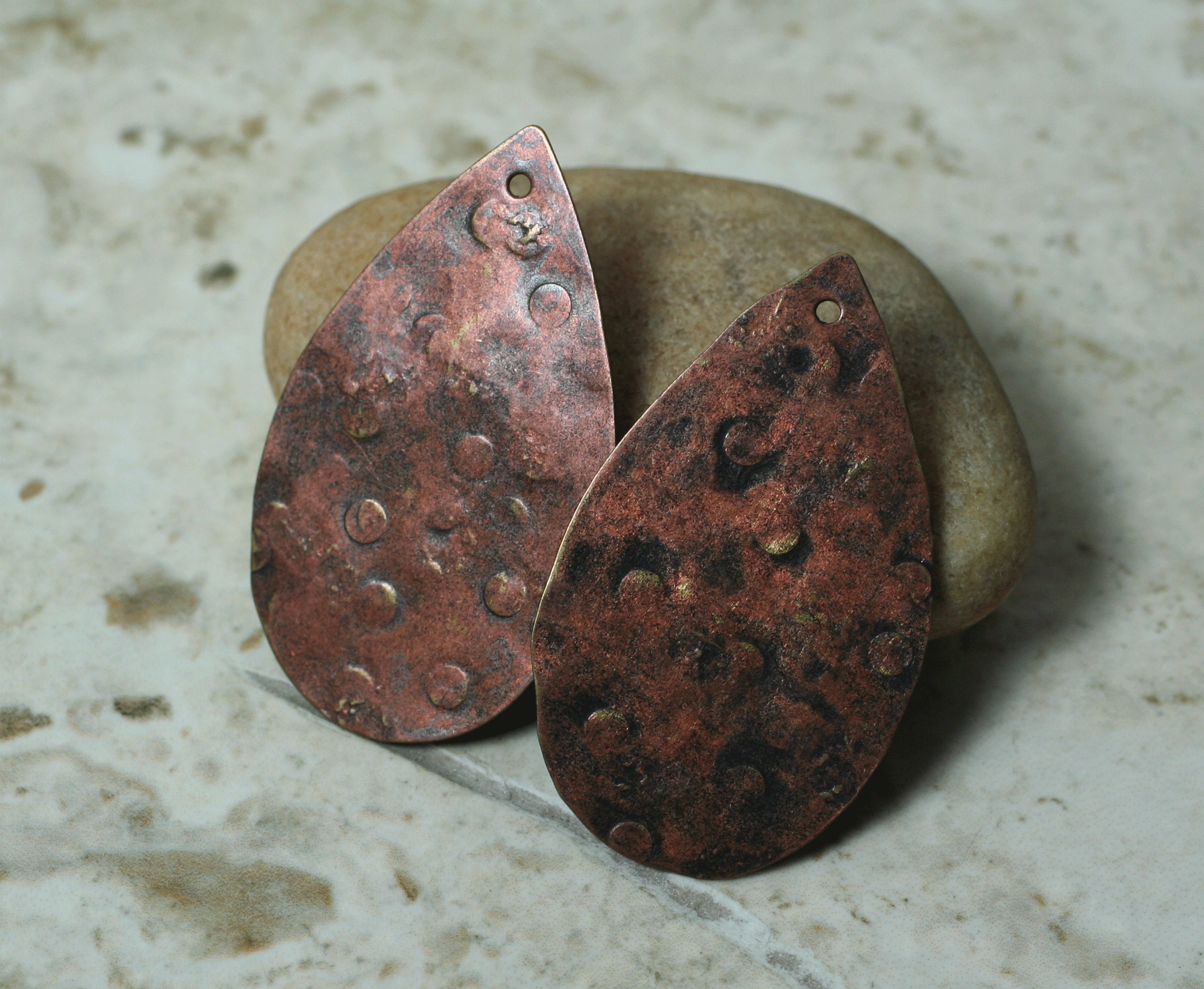 Teardrop Pendants - Etsy