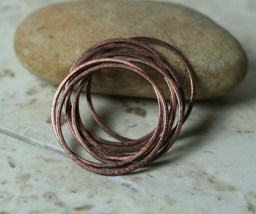 Circular Link O Ring Connector 24mm Outer Diameter, Select Your Color ...