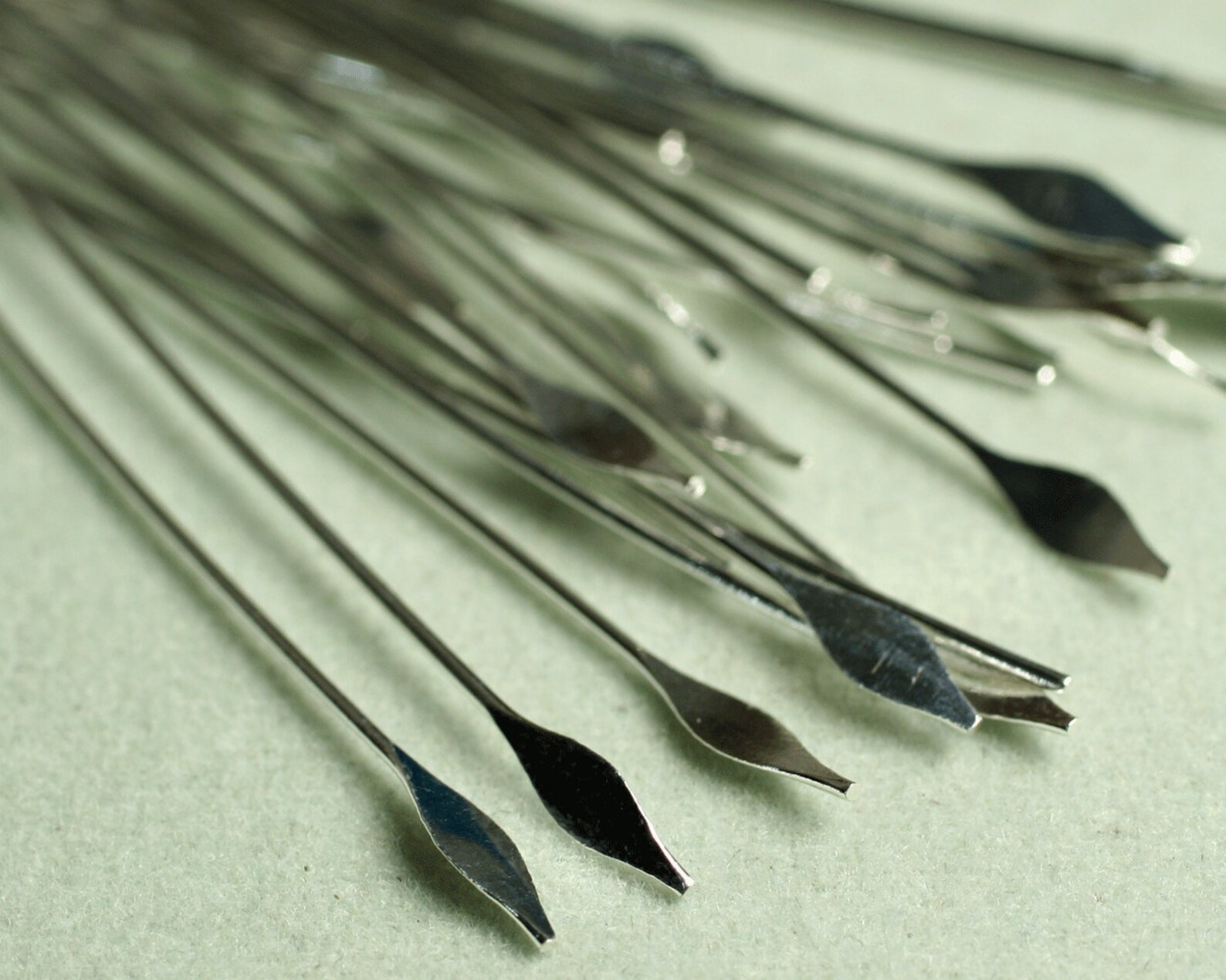 Paddle Pin 22g Thick 2 Inch Long Select Your Color Type and - Etsy