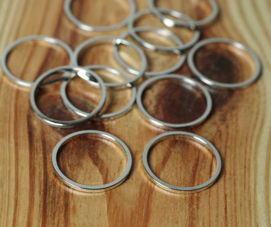 Round Link O Ring Connector 16mm Outer Diameter, Select Your Color and ...