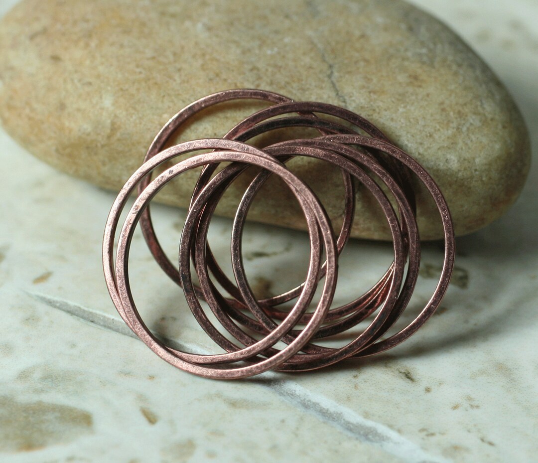 Circular Link O Ring Connector 20mm Outer Diameter, Select Your Color ...