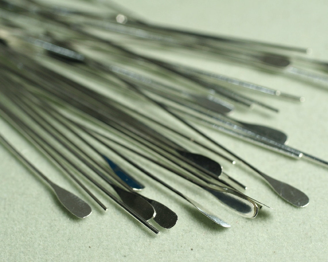 Paddle Pin 22g Thick 2 Inch Long Select Your Color Type and - Etsy