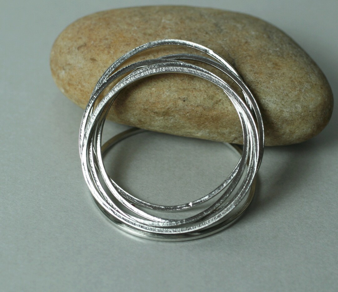 Handmade Matte Finish O Ring Drop Dangle Charm Aprox 30mm Outer ...