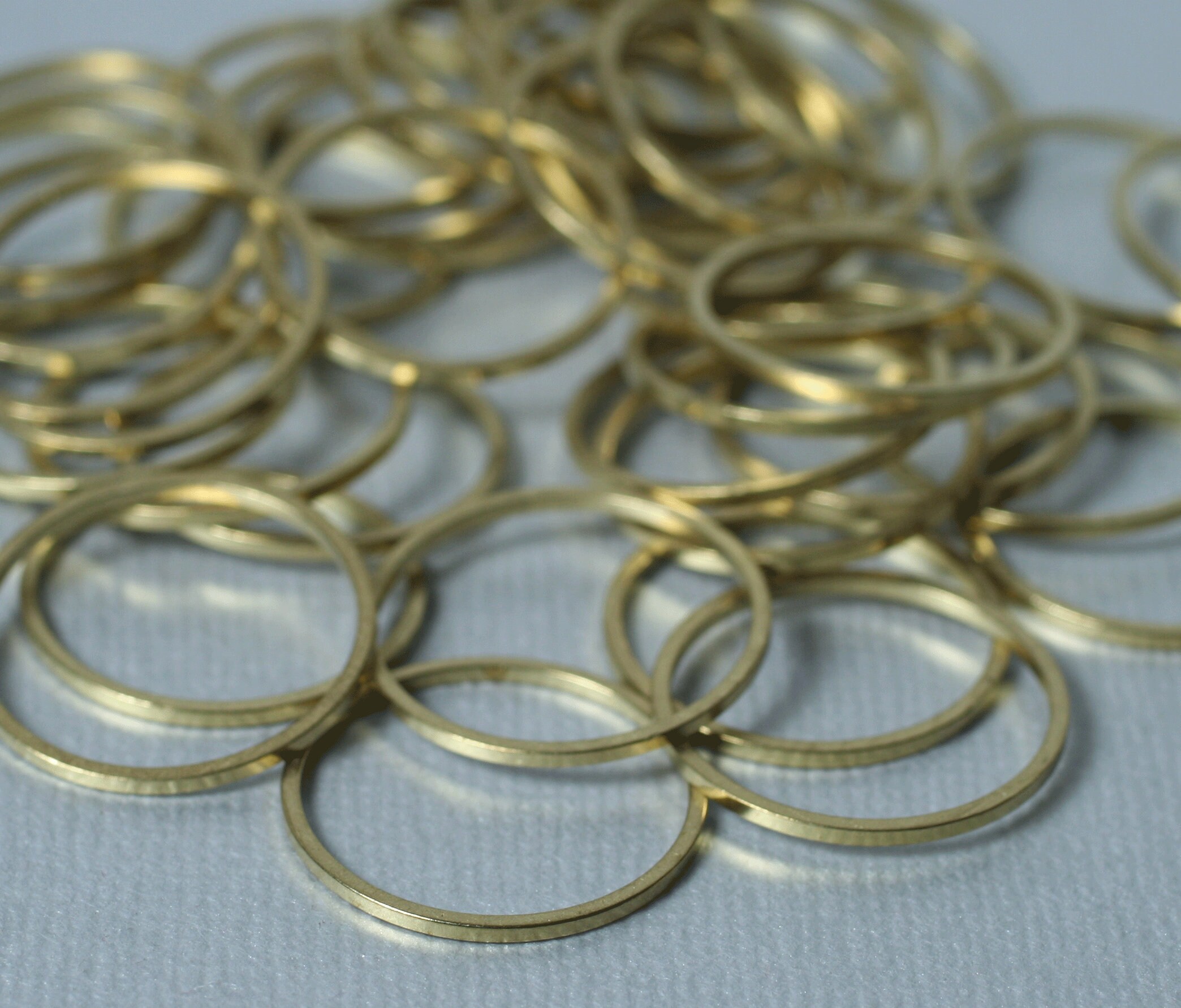 Circular link O ring connector 20mm outer diameter select | Etsy