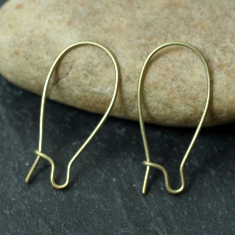 Brass Ear Wire - Etsy
