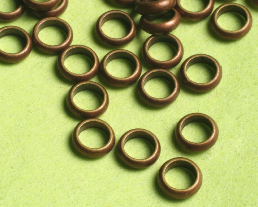 Sale Antique Copper Circle Link O Ring Connector 4mm Outer - Etsy
