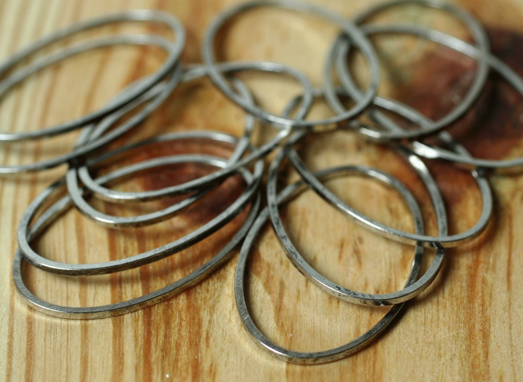 Oval Link Connector Size 26x16mm, Select Your Color and Quantity ...