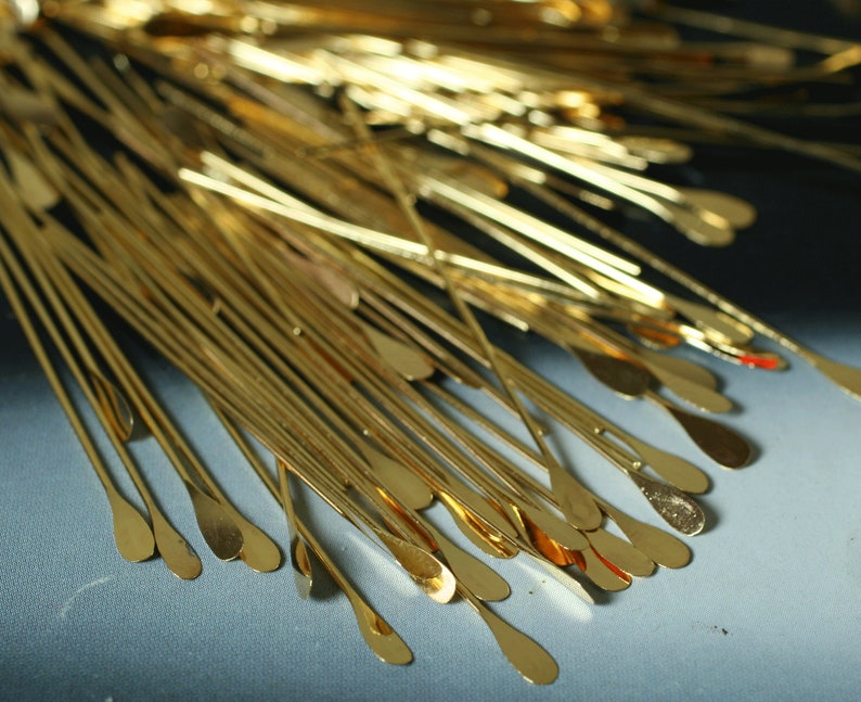 Paddle Pin 22g Thick 2 Inch Long Select Your Color Type and - Etsy