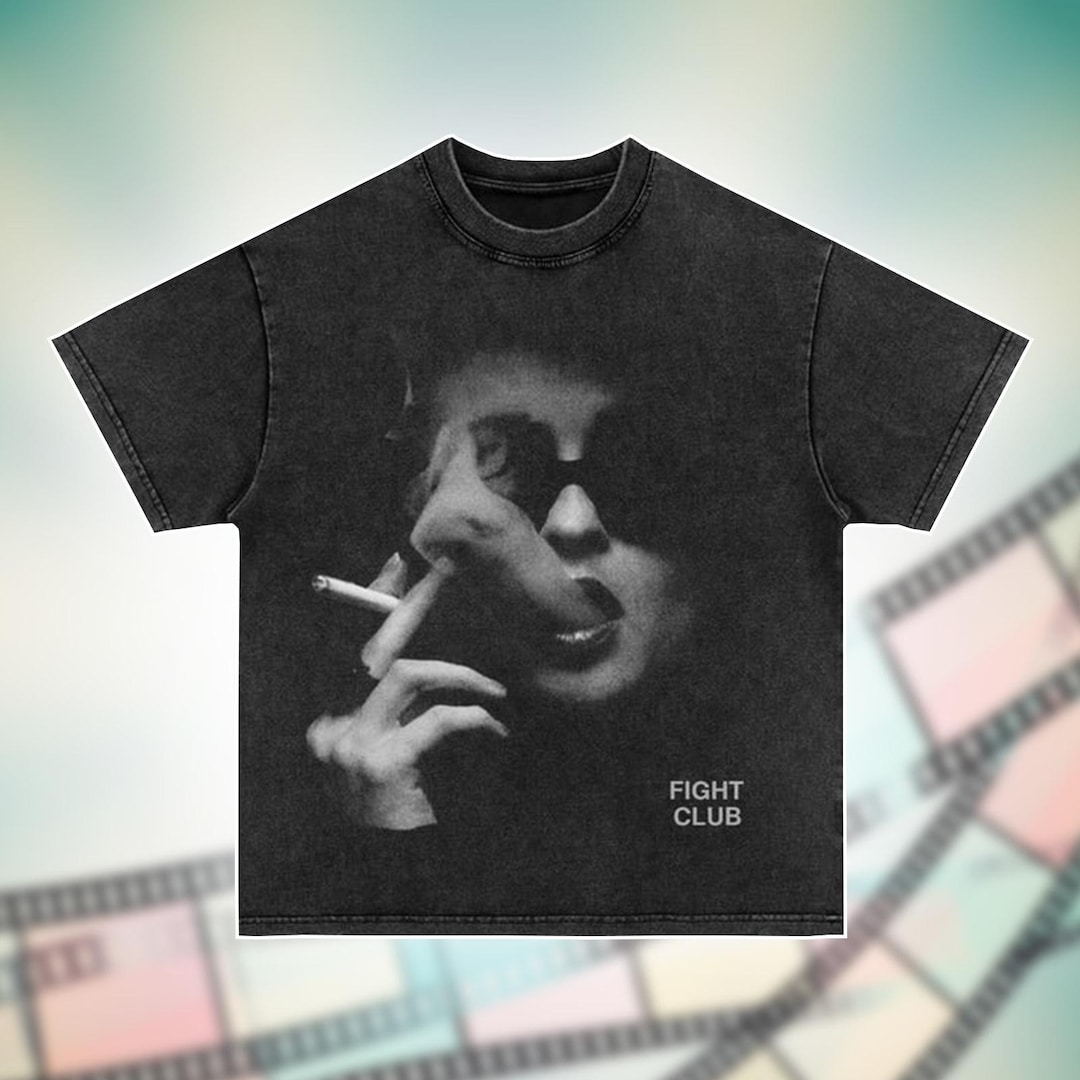 Fight Club Shirt, Cult Movie Comfort Shirt, Movie Graphic Tee, 90s ...