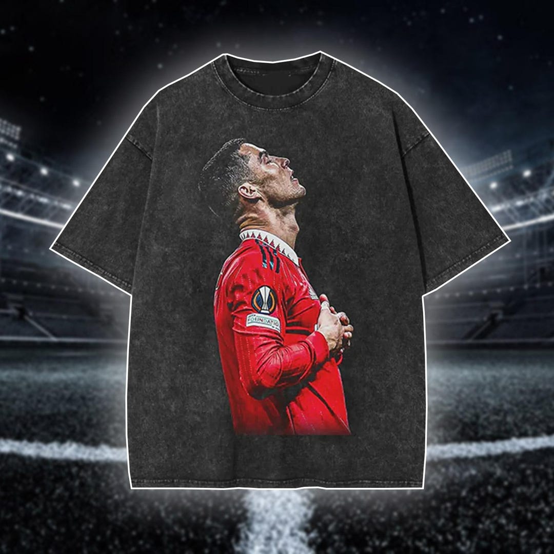 Ronaldo Shirt, Ronaldo Celebration Comfort Color Tee, Soccer Shirt ...