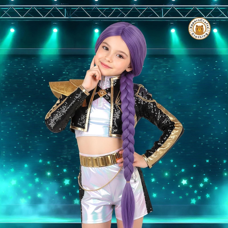 Kpop demon hunters costume rumi golden - Etsy.de
